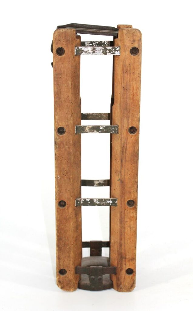 Claie de portage en bois et métal pour un obus de 10 cm - Military ...