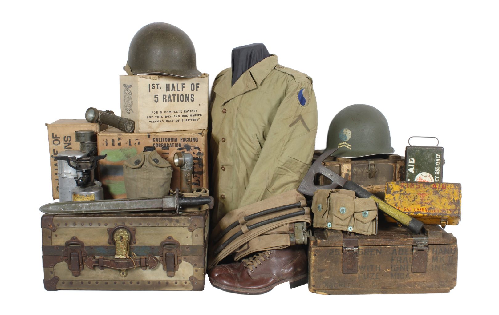 Collections Us Army – 29th DI - Military Classic Auction Online