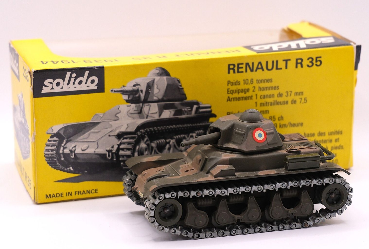 Char Renault R 35 – Armée Française - Military Classic Auction Online