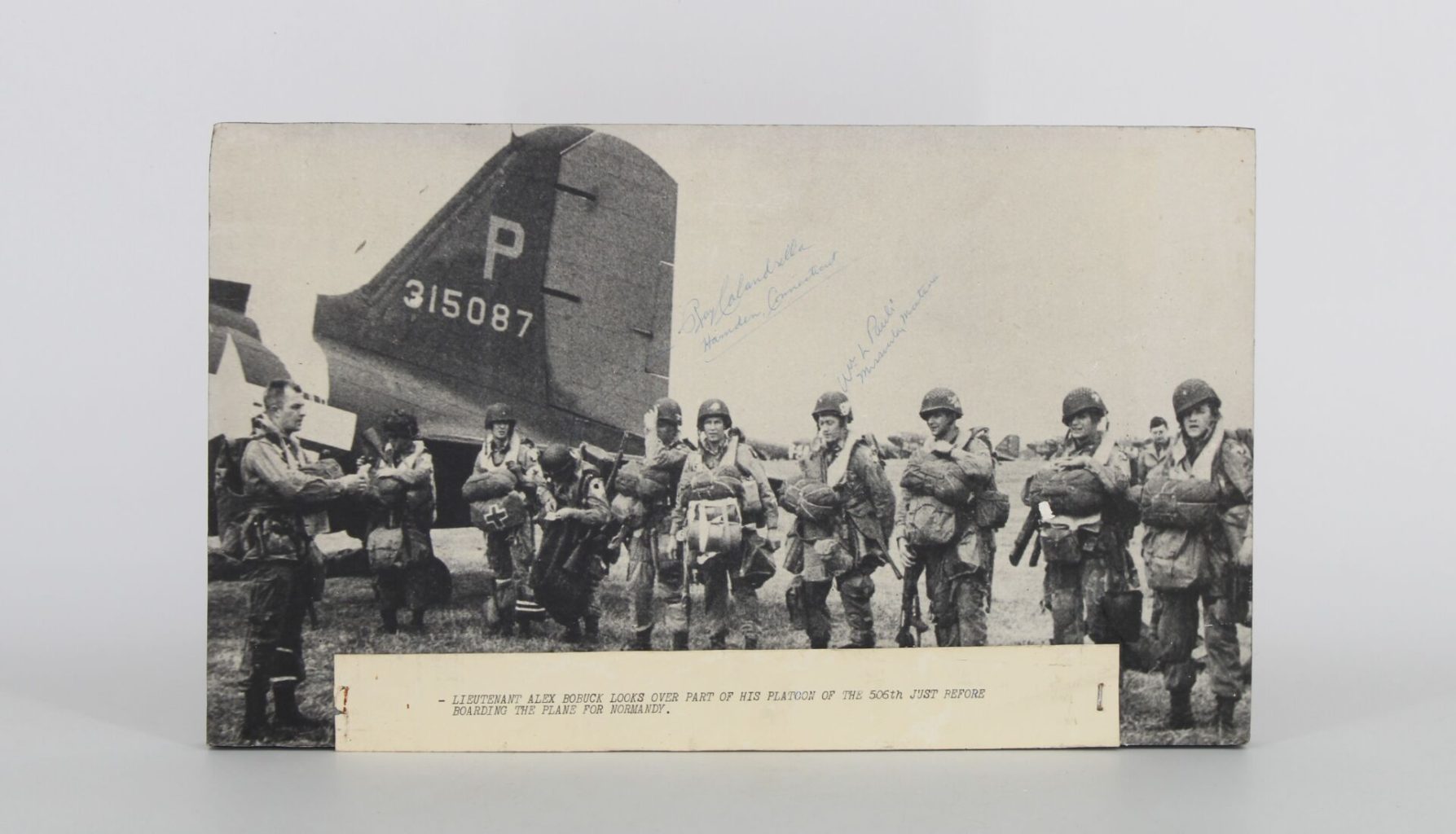 Parachutistes américains de la 101st Airborne Division – HQ 3/506th PIR ...